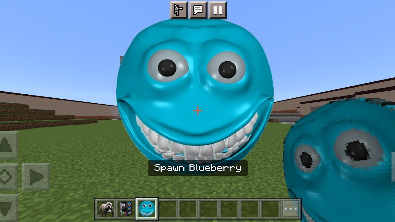 Blueberry Nextbot Added in Minecraft PE | NNF_Part9_Addon - YouTube