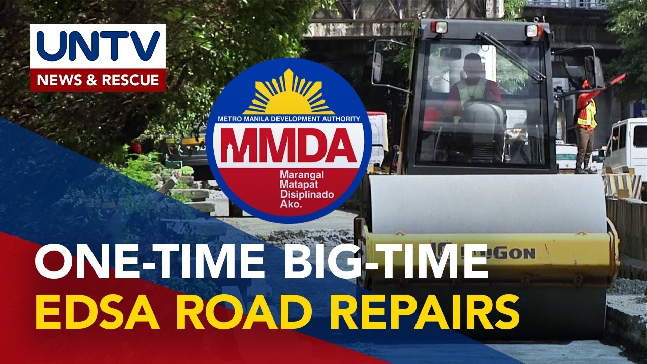 MMDA opens several roads that underwent major road repairs along EDSA ...