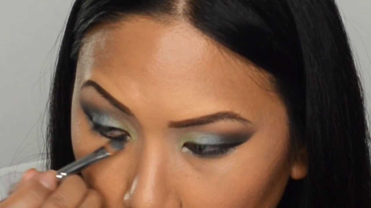 Miami Eyes - Tropical Makeup Tutorial - YouTube