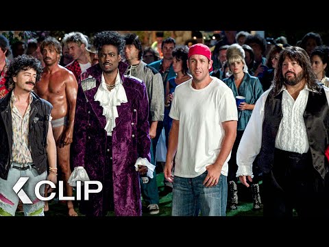 Lucha en la Fiesta de los 80s - SON COMO NIÑOS 2 Clip (2013) Adam Sandler, Kevin James