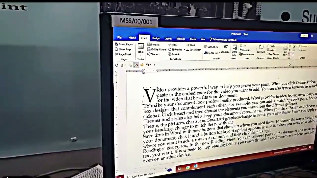 How To Use DROP CAP And How To COLOR FONT In MS Word Learn With Maa How To Use DROP CAP And How To COLOR FONT In MS Word Learn With Maa