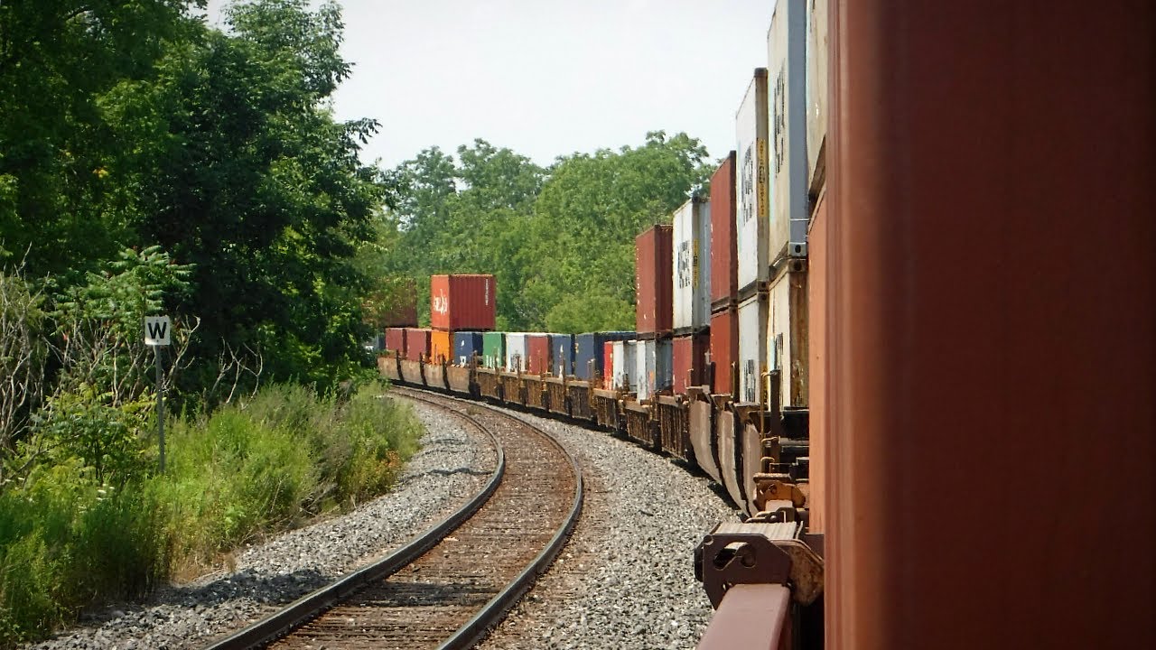 Freight Hopping From St. Catharines to Niagara Falls - YouTube