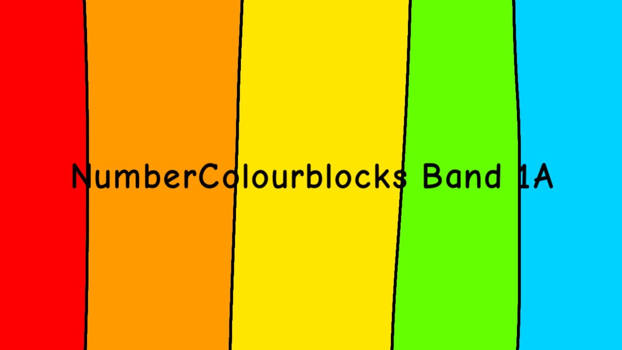 NumberColourblocks Band 1A - YouTube