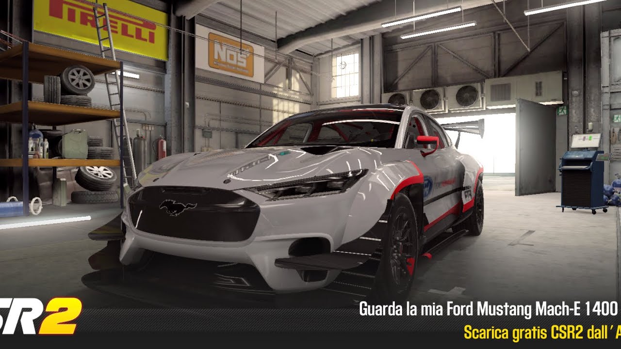 【CSR2】 Mustang Mach-E 1400, Shift & tune for 6.82x - YouTube