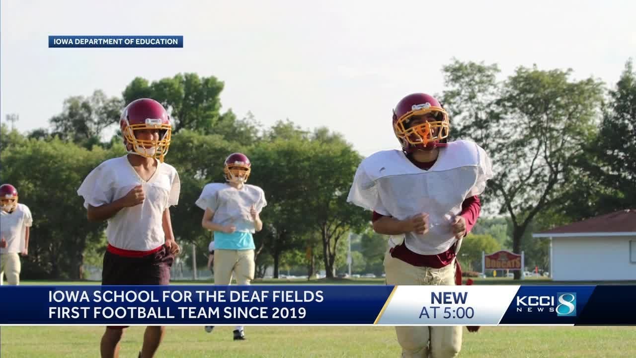Iowa School for the Deaf set to play first football game in 4 years ...