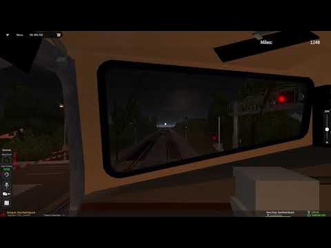 Rail Sim Universe Roblox Short ride onboard F40PH-2C 803 - YouTube