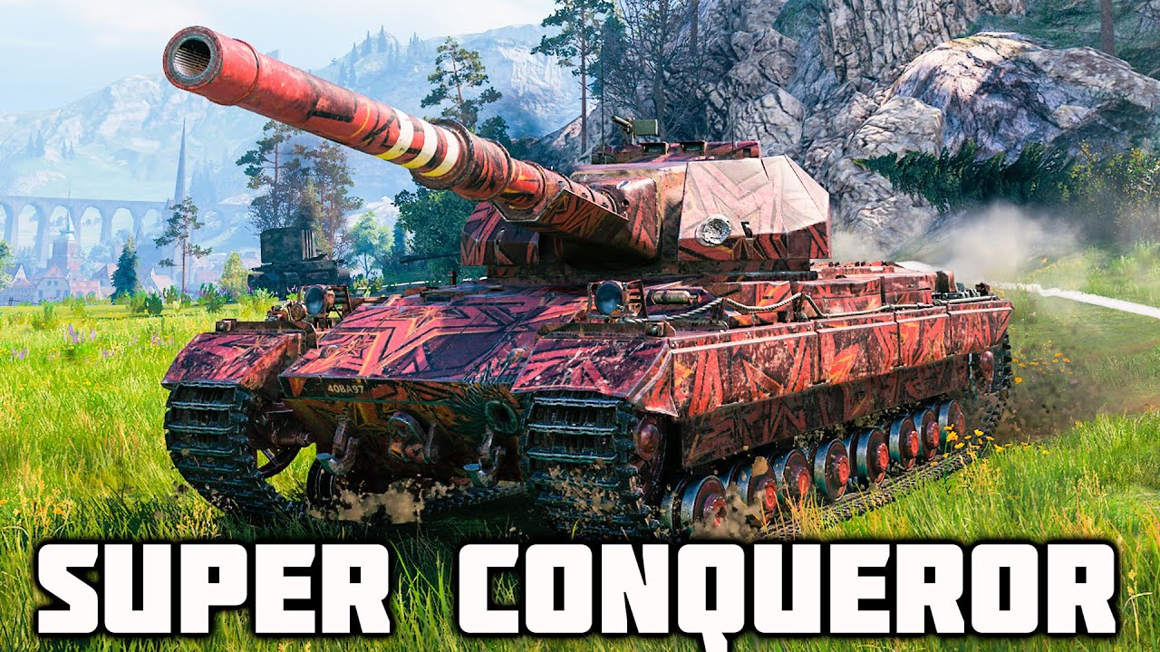 Super Conqueror WoT – 7 Kills, 10,6K Damage - YouTube