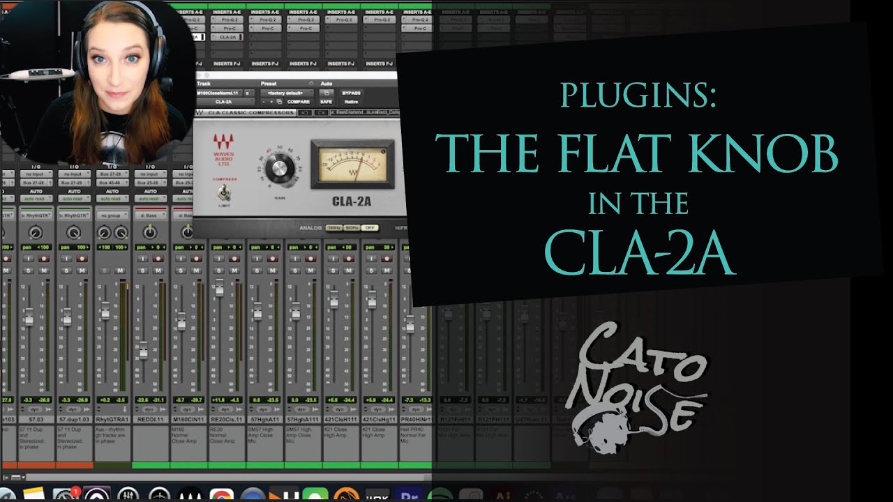 Waves CLA-2A: What Does the "Flat" Parameter Do? - YouTube
