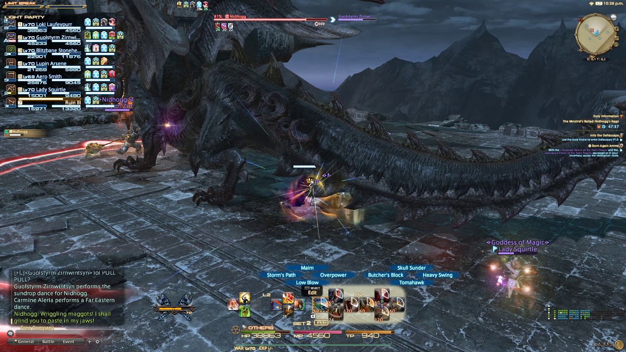 Final Fantasy XIV Nidhogg X Part 2 - YouTube