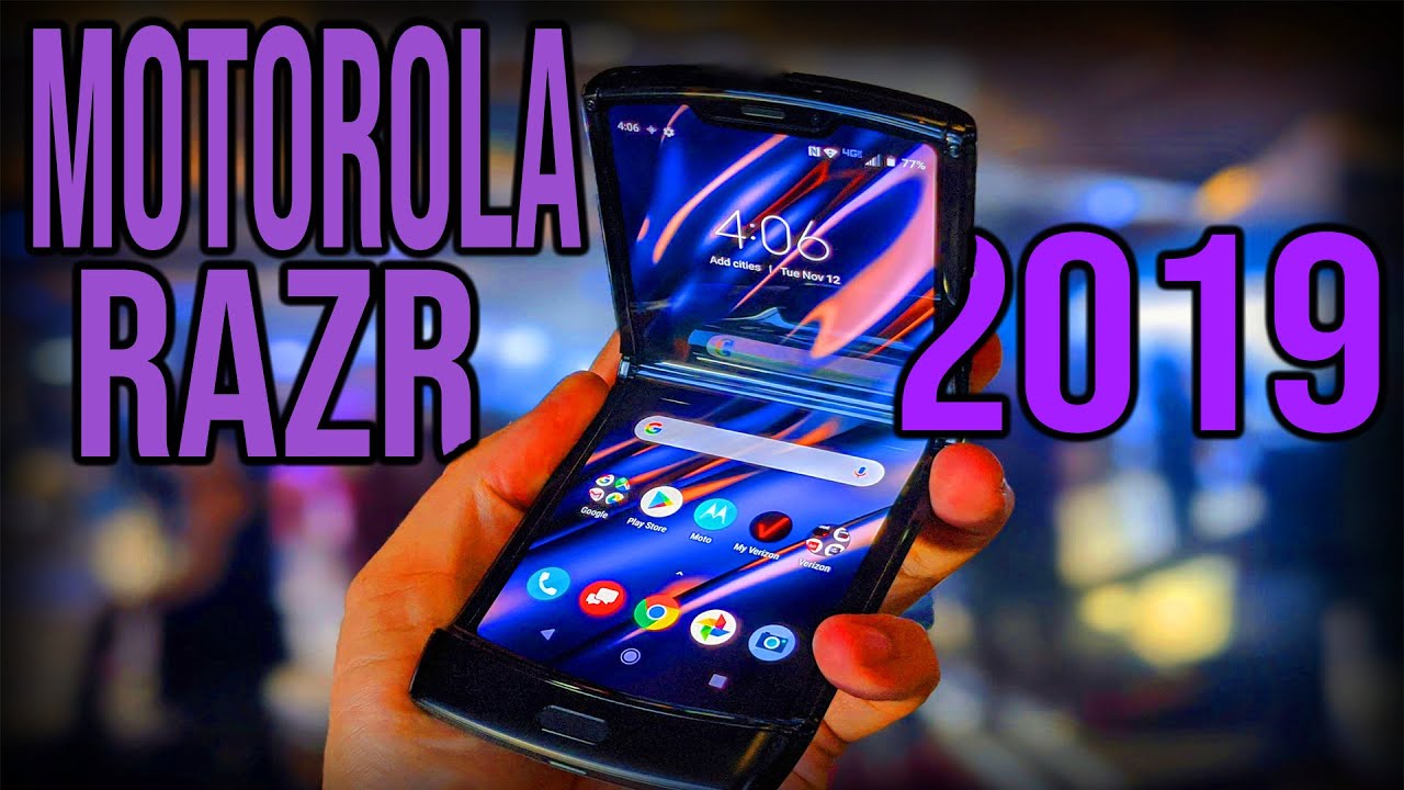 Moto Razer 2019 foldable phone Full Review The Return of a Folding Icon ...