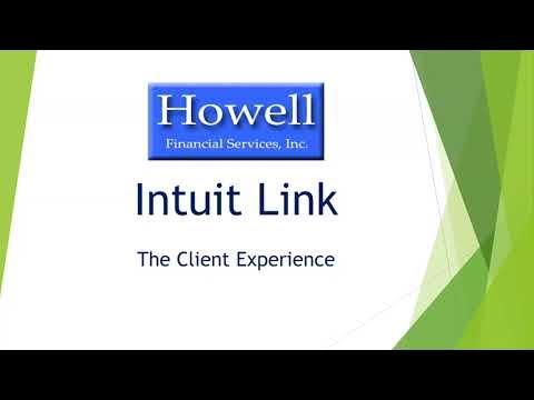Intuit Link - The Client Experience - YouTube