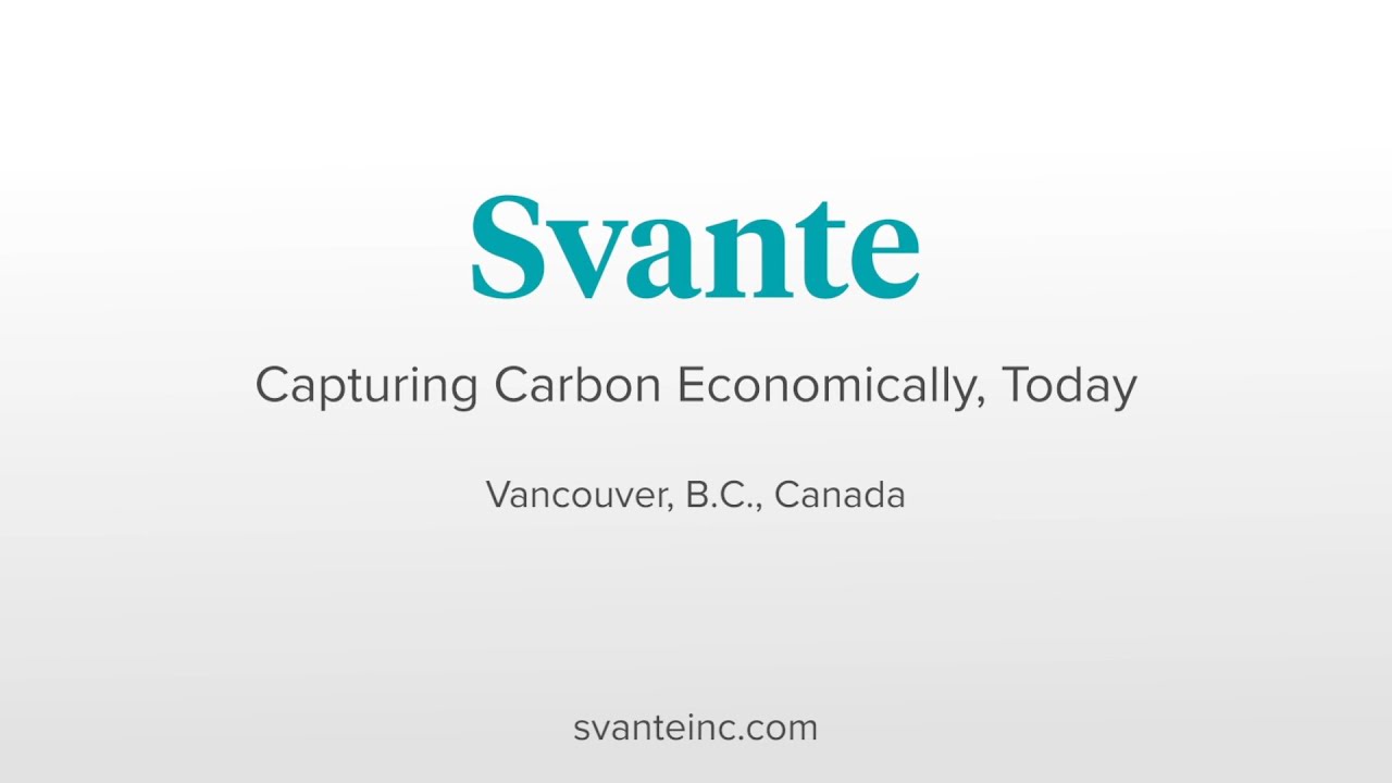 New Carbon Capture Technology | Svante - YouTube
