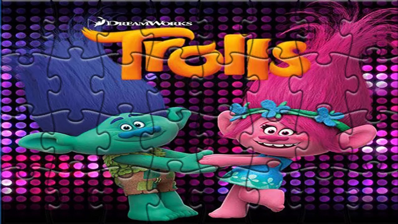 Trolls Puzzle Games For Kids Jigsaw Puzzle Learning Games Video For ...