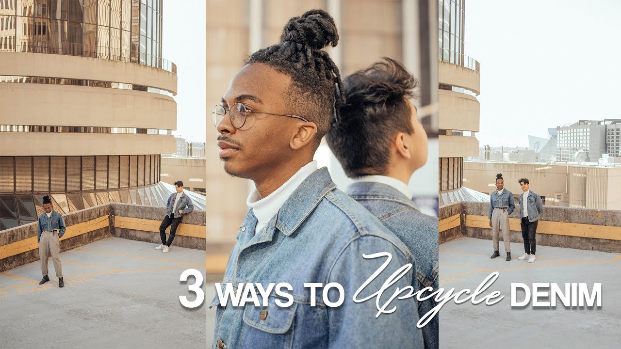 3 Ways to Upcycle Denim! | How to | Men's Fashion | Happily Dressed ...