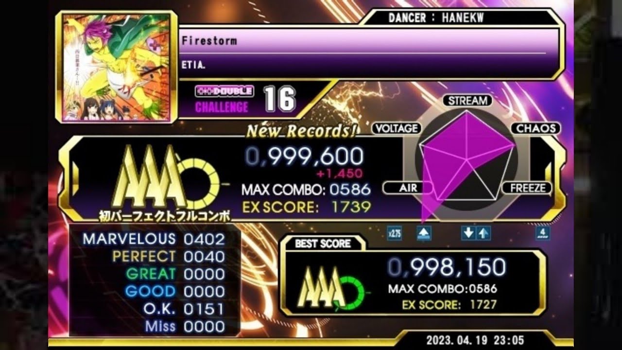 【DDR】 Firestorm DP鬼 PFC - YouTube