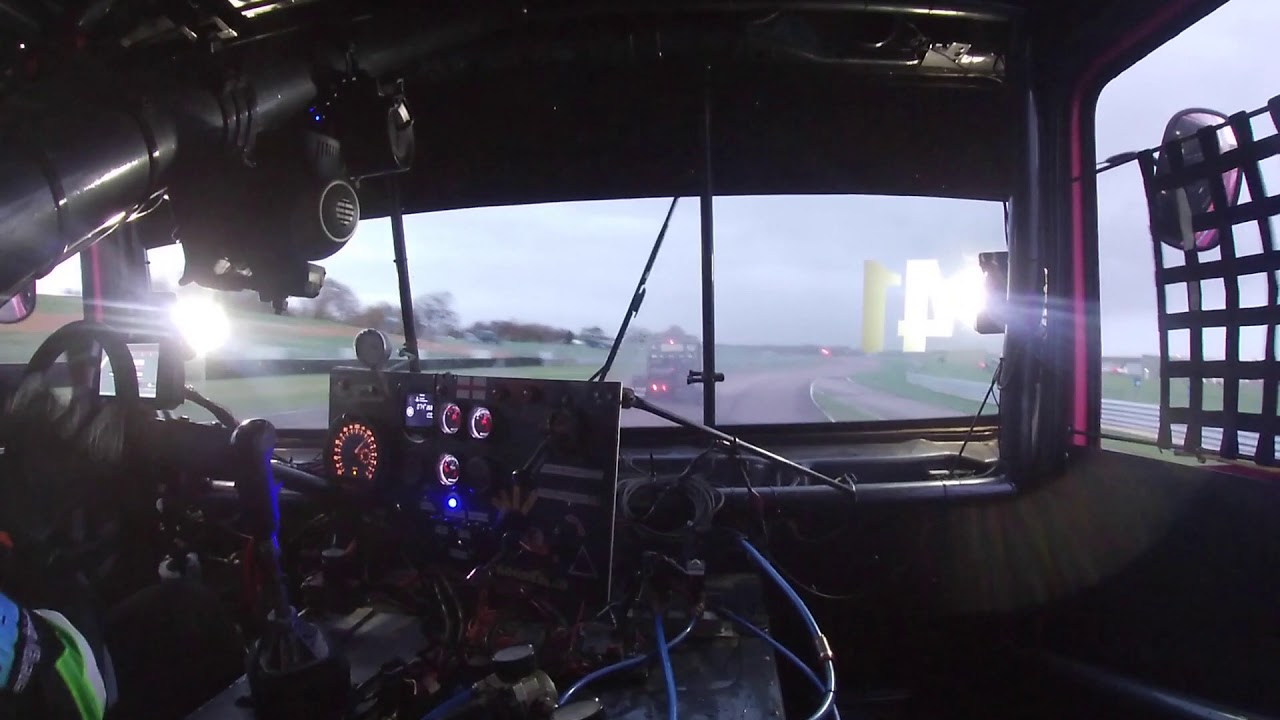 British Truck Racing Thruxton 2020 Race 1 - Onboard Simon Cole #41 ...