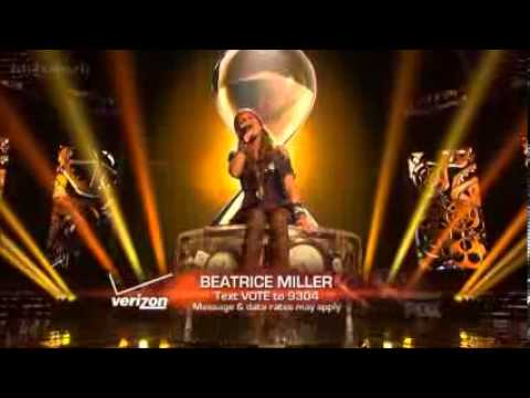 Beatrice Miller - Time After Time - X Factor USA 2012 - Live Show 3 ...