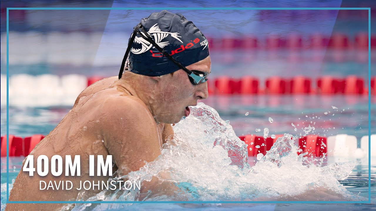 David Johnston Wins in Men's 400M Individual Medley | 2022 TYR Pro Swim ...