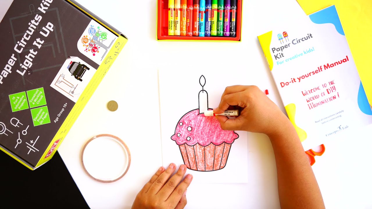 Paper Circuits Kit By Conceptslab - YouTube