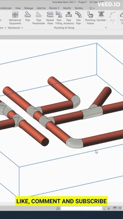 Revit MEP Pipe& Fitting - YouTube