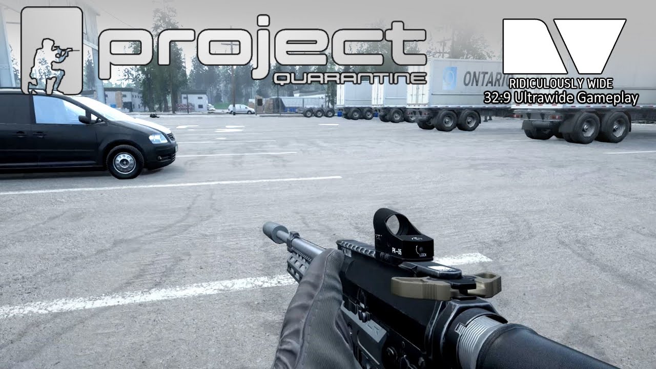 Project Quarantine - No Equip Pistol only run = Profit! || 32:9 ...