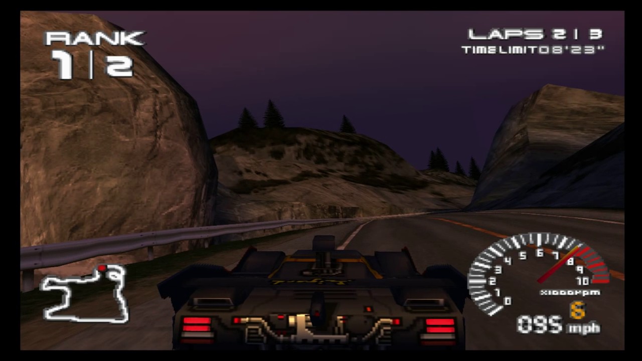 Ridge Racer Type 4: BOSS VS BOSS (Lizard Nightmare) - YouTube