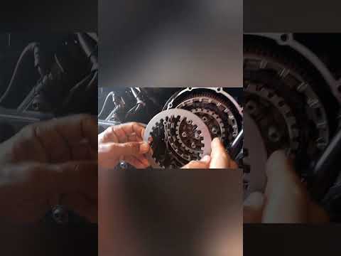 Troca de embreagem xj6