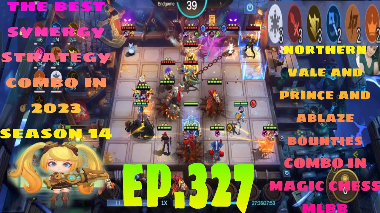 NORTHERN VALE AND PRINCE COMBO GAMEPLAY IN MAGIC CHESS MLBB 2023 SEASON ...