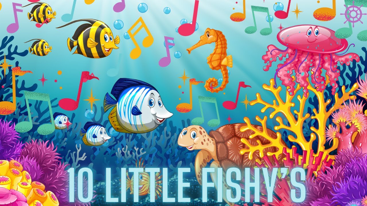 Counting Fish Song | 10 Little Fishy’s | Captain Rick - YouTube