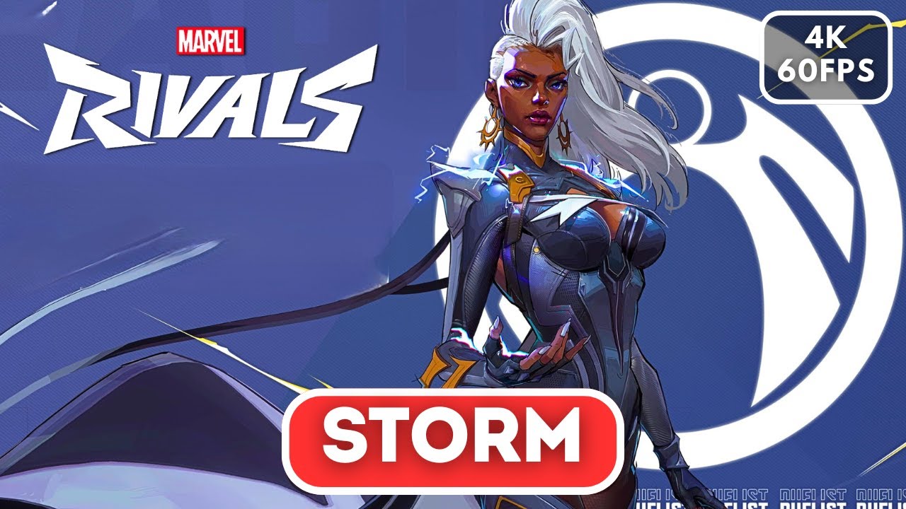 STORM MARVEL RIVALS Gameplay Walkthrough【4K 60FPS】No Commentary - YouTube
