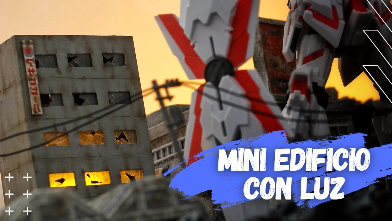 Shorts | Mini EDIFICIO ABANDONADO con LUZ - YouTube