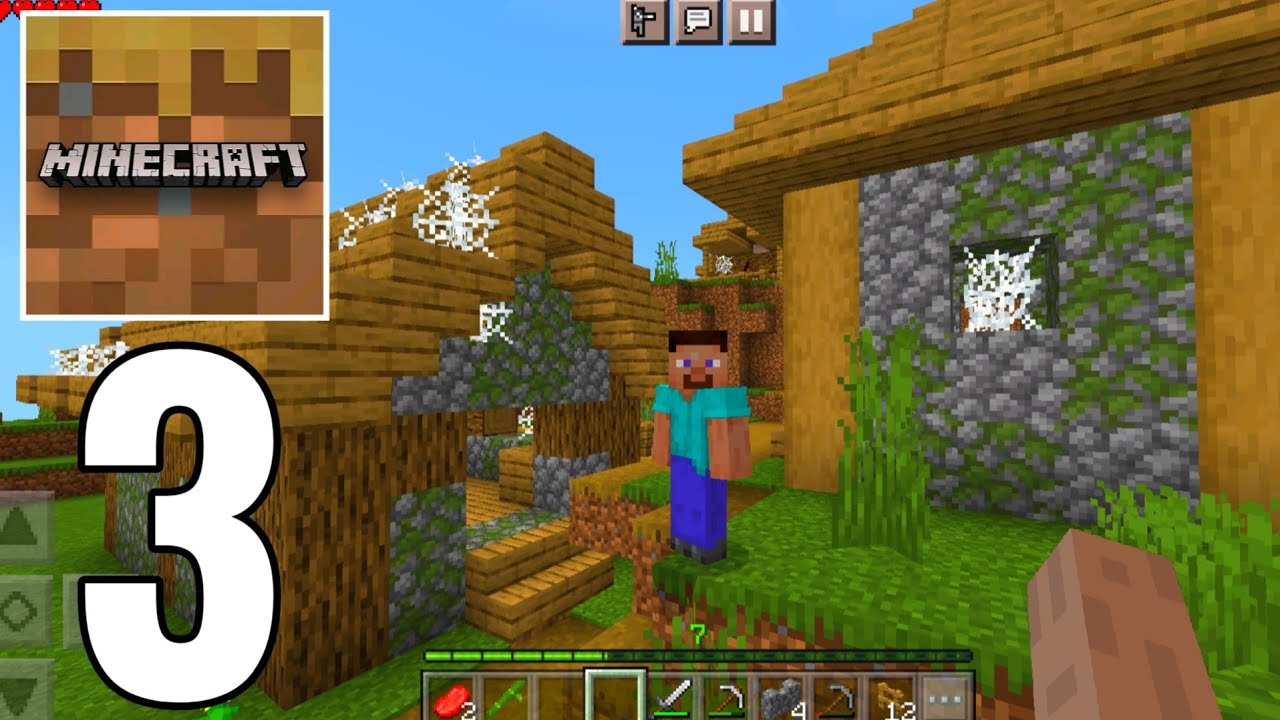 Minecraft Trial - Zombie Village | Survival Gameplay Part 3 - YouTube