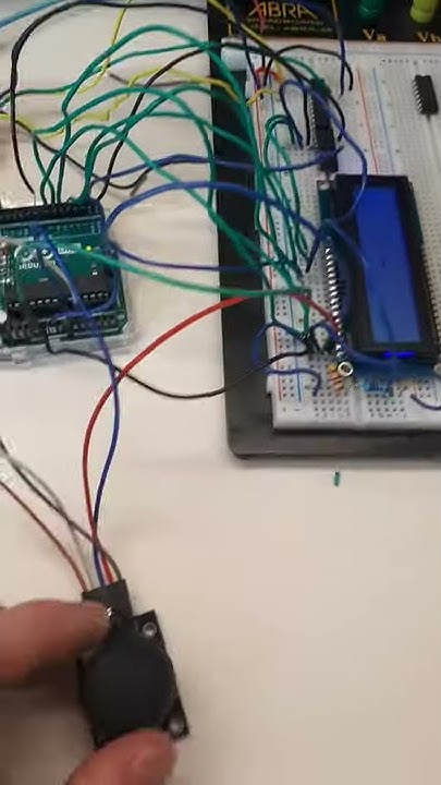 Joystick moving LCD cursor - YouTube