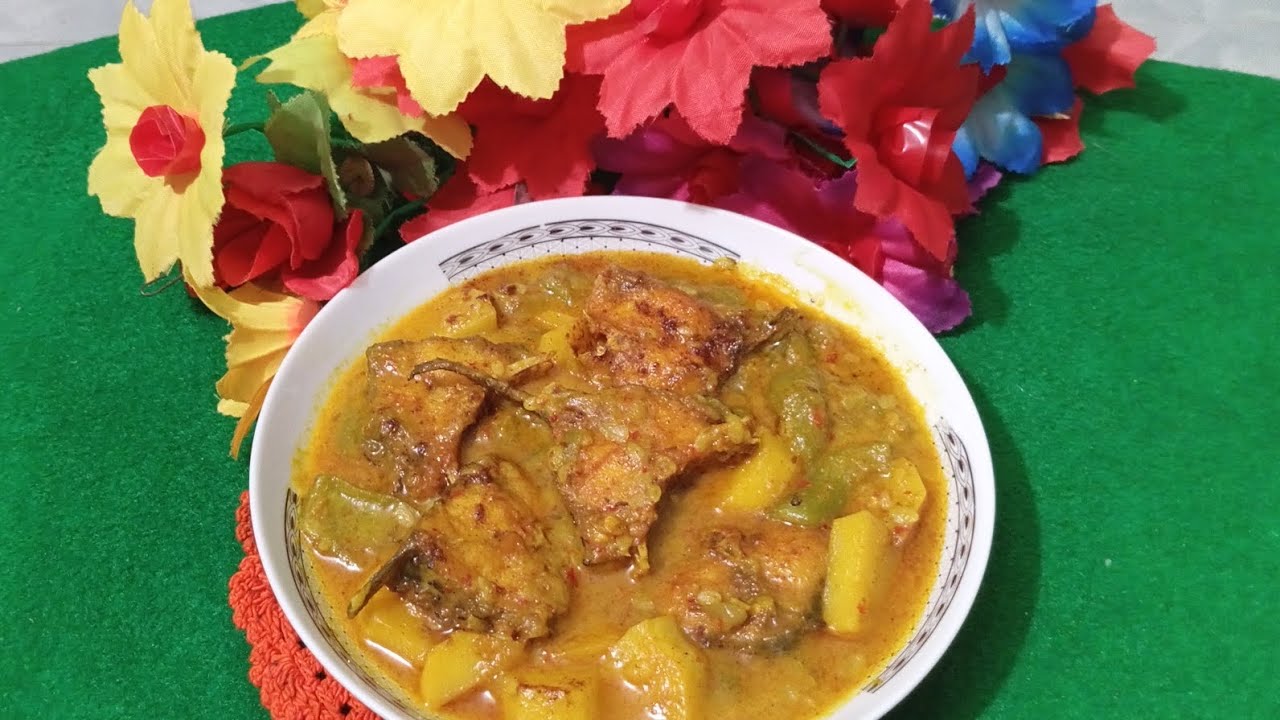 ধুন্দুল দিয়ে মিনার কাপ মাছ রান্না রেসিপি //Dhundal Diye Minar Cap Mach ...