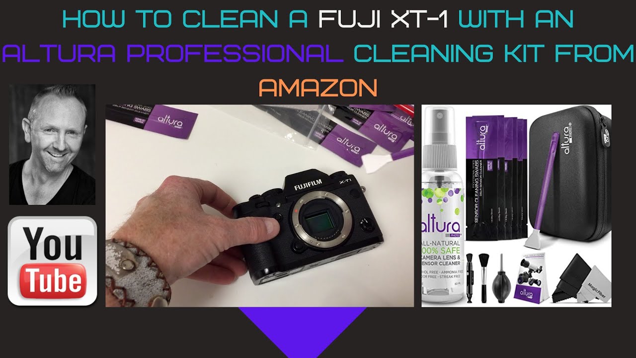 How to clean a Fuji XT-1 Sensor with Altura Professional Cleaning kit ...