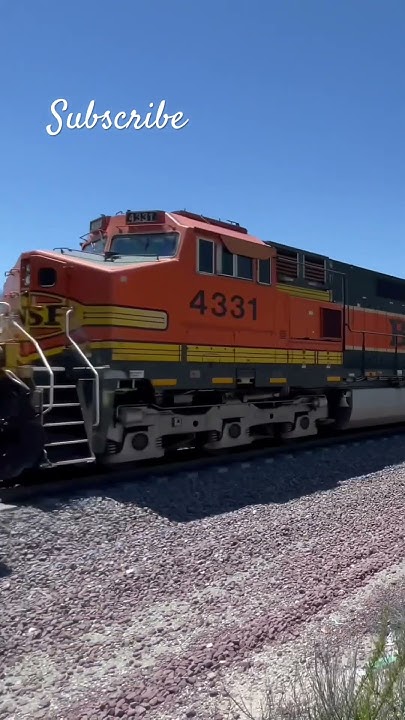 The Gruesome Twosome! BNSF 4331 Half H1 & Half H2 BNSF Heritage Unit! - YouTube
