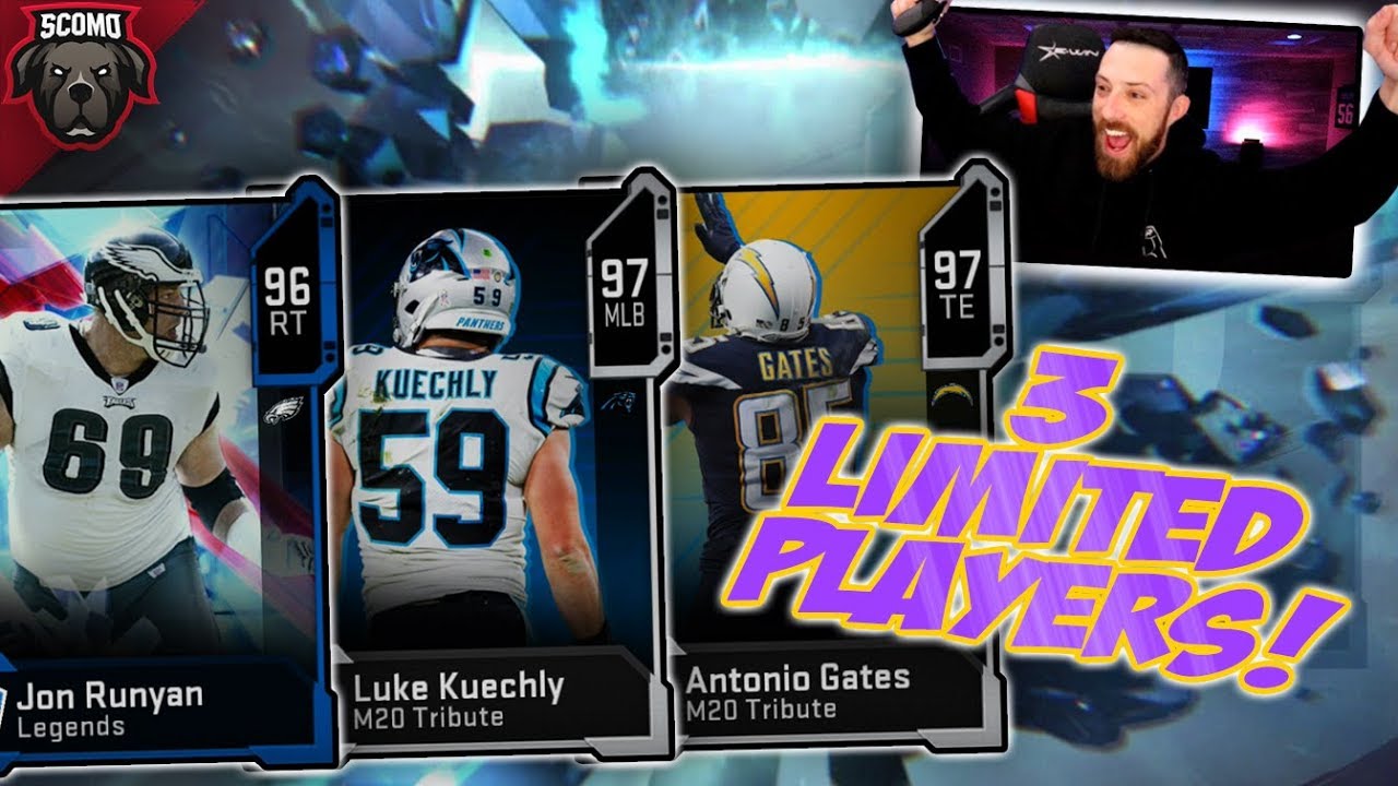 Opening $200 In Legend Fantasy Packs For 3 Limiteds! [MADDEN 20 ...