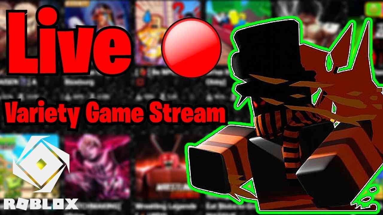 🔴ROBLOX VARIETY STREAMM🔴 - YouTube