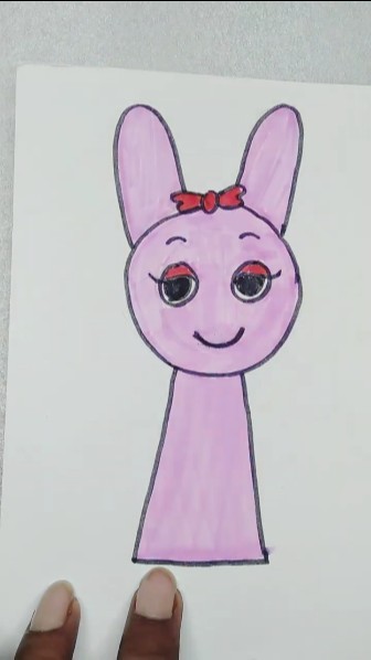 How to draw a Pinki sprunki | easy drawing for kids #art#kids #sprunki# ...