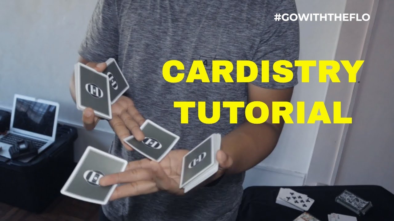 CARDISTRY TUTORIAL for Intermediate: Go with the FLO - YouTube