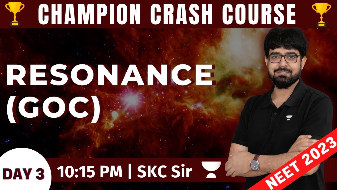 Resonance - General Organic Chemistry (GOC) Day - 3 | NEET 2023 | SKC ...