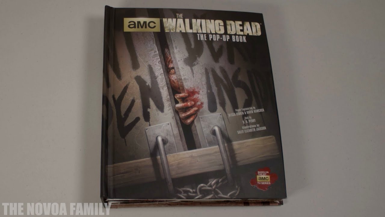 AMC The Walking Dead Pop-Up Book #TWD - YouTube