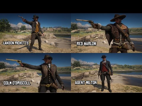 5 Legendary Characters Outfit for Arthur | Red Dead Redemption 2