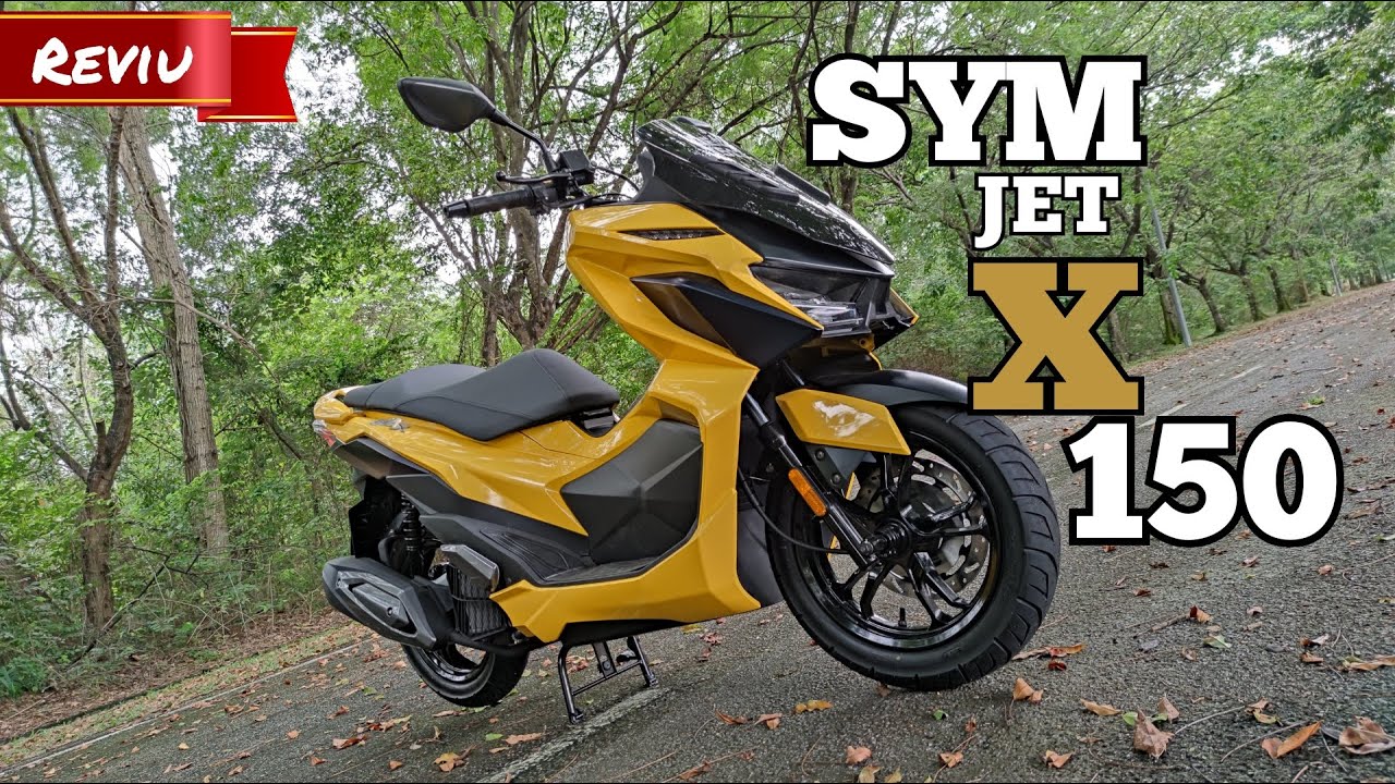 REVIU | SYM JET X 150 2021 - YouTube