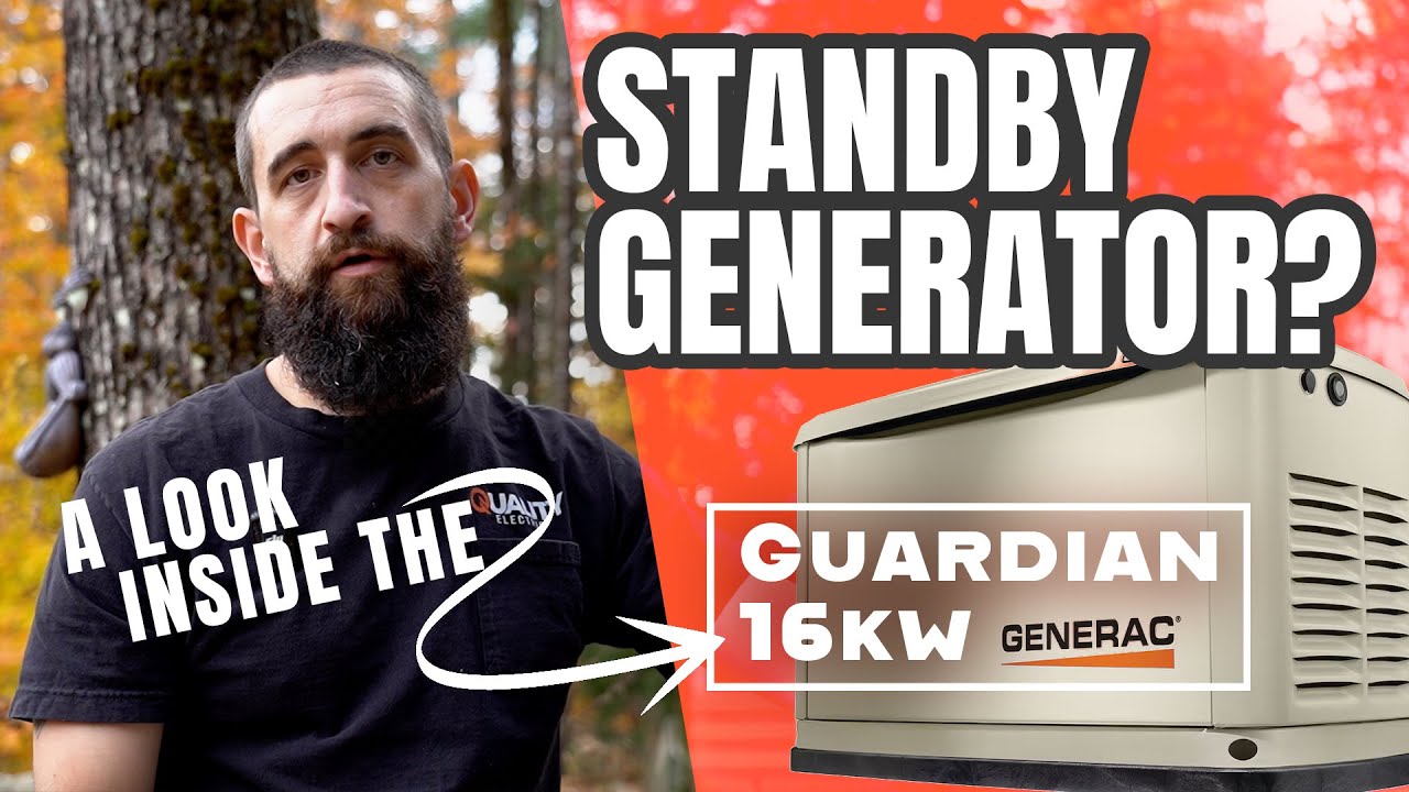 Understanding Your Standby Generator: Inside The 16KW Generac - YouTube