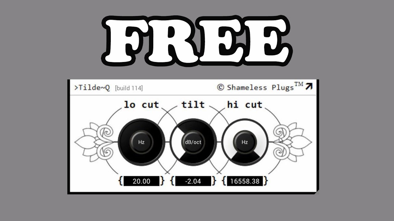 FREE Tilde~Q by Shameless Plugs™ - YouTube