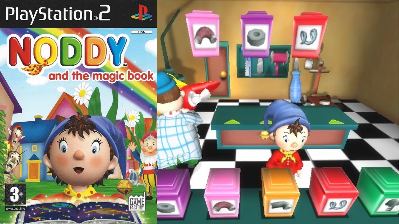 Noddy and the Magic Book PS2 Gameplay (PCSX2) - YouTube