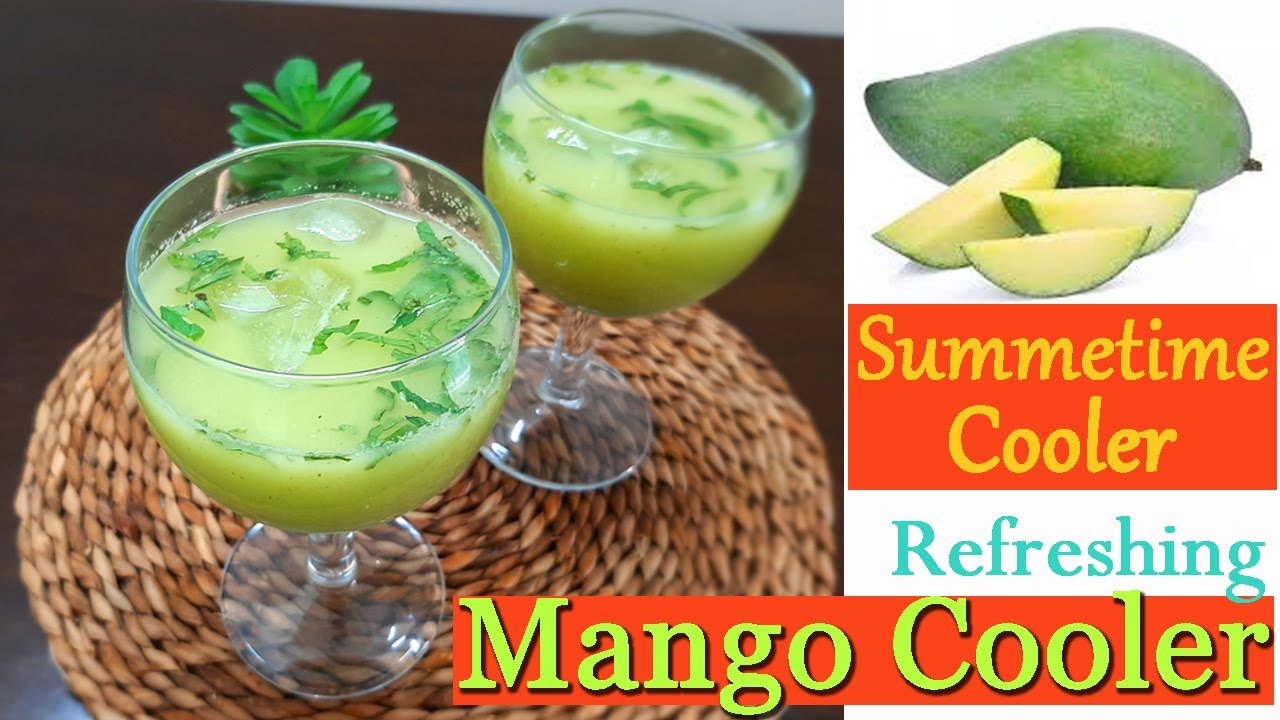 મેંગો કુલર - ગરમીમાં લુ થી રક્ષણ આપતું પીણું - Refreshing MANGO COOLER ...