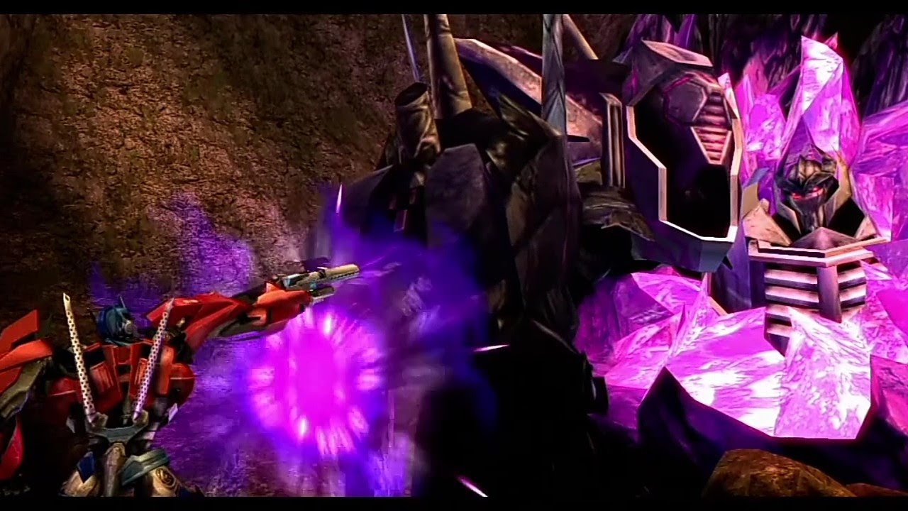 Optimus Prime & Ratchet VS Thunderwing - TFP Game Cutscene - YouTube