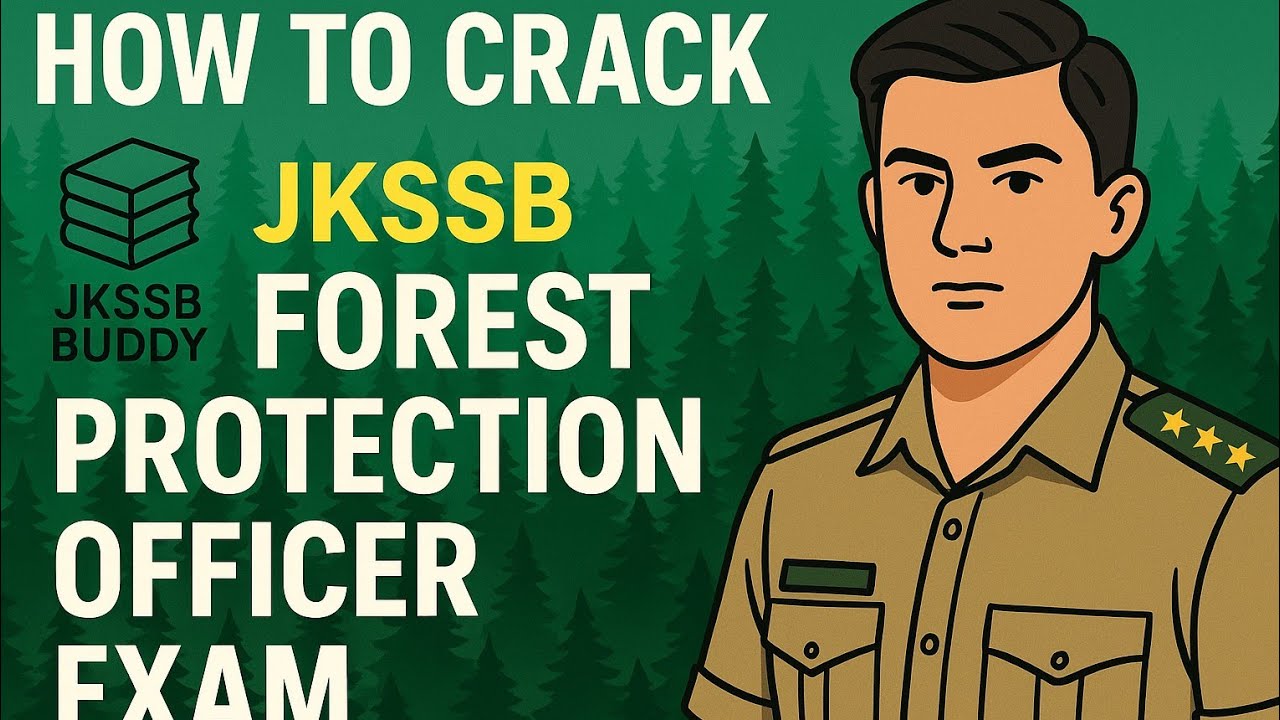 How to crack jkssb inspector forest protection officer exam. - YouTube